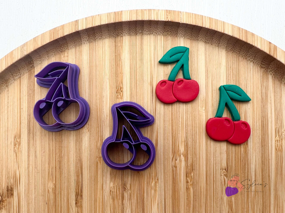 Cherries cookie cutter – Sylvia's Crafted World
